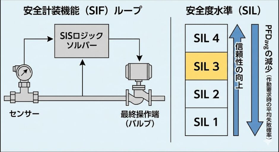 【詳細記事】安全計装システム（SIS）の基礎！DCSとの違いやSILの考え方を徹底解説 | 化学プラント大全